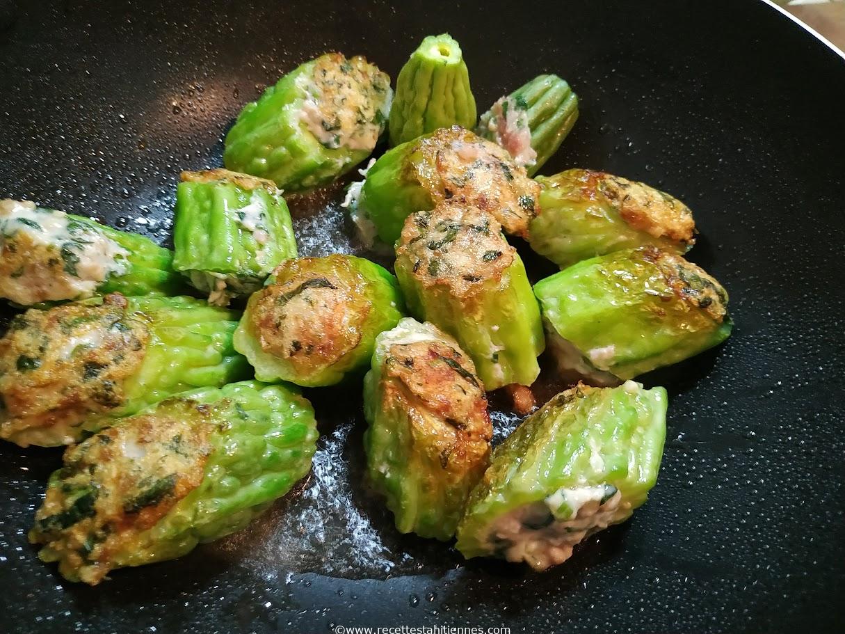 fouka farcies sautés – Recettes Tahitiennes